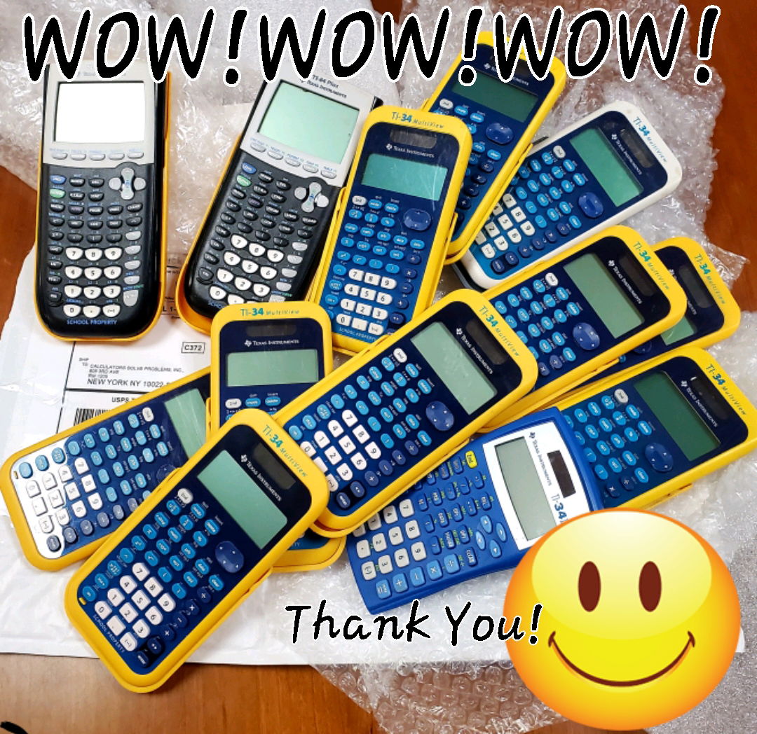 Calculators Solve Problems - WE EXIST TO PUT A CALCULATOR IN THE HAND ...