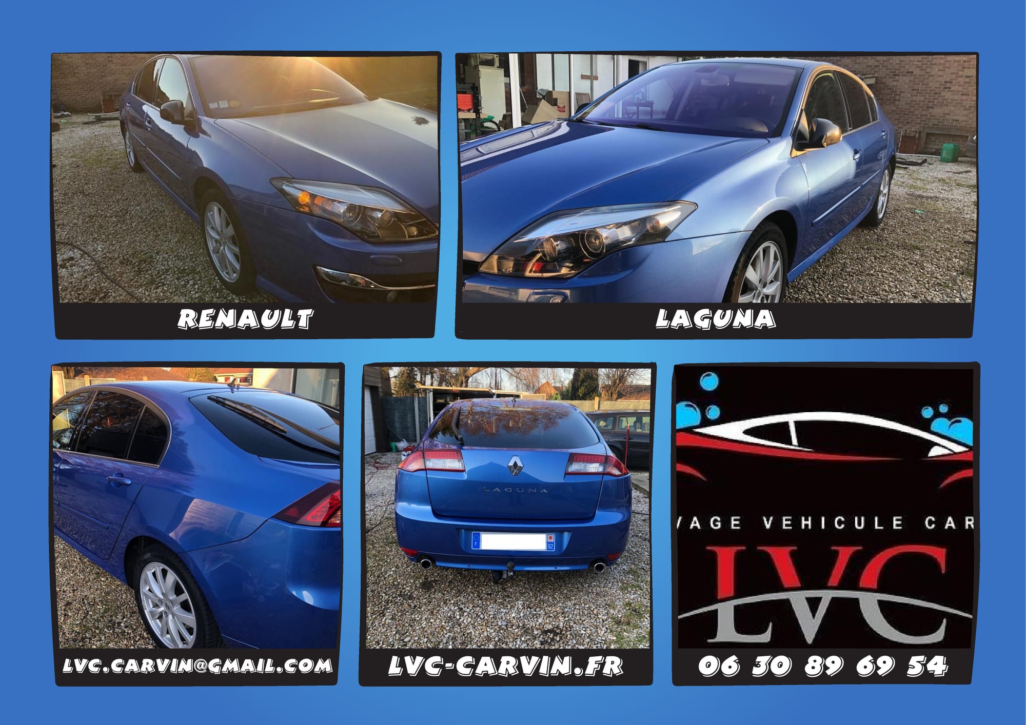 LVC lavage véhicule CARVIN