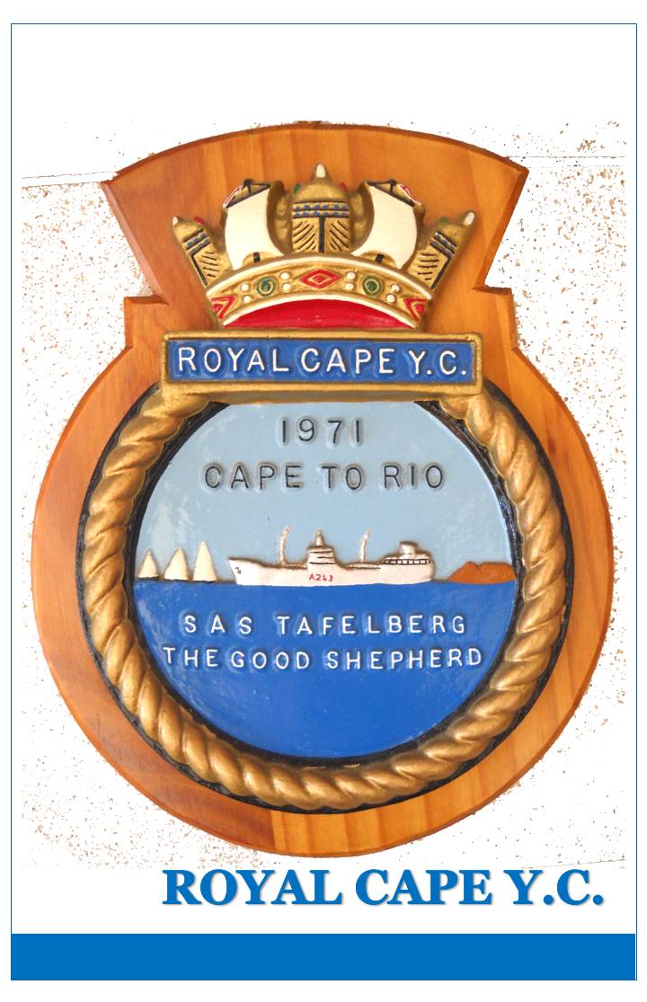 ROYAL CAPE YACHT CLUB - S&S Navy Ships Badges