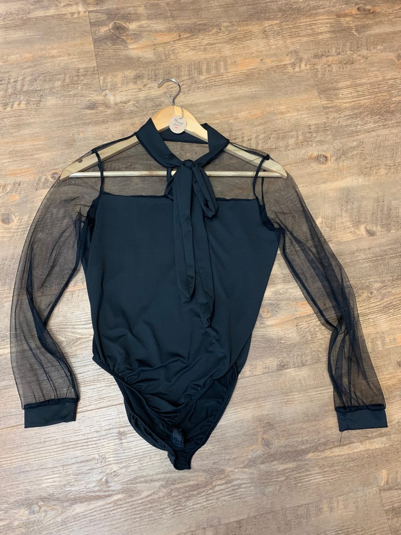 BODY schwarz / transparent - goldrichtig by petra herzig