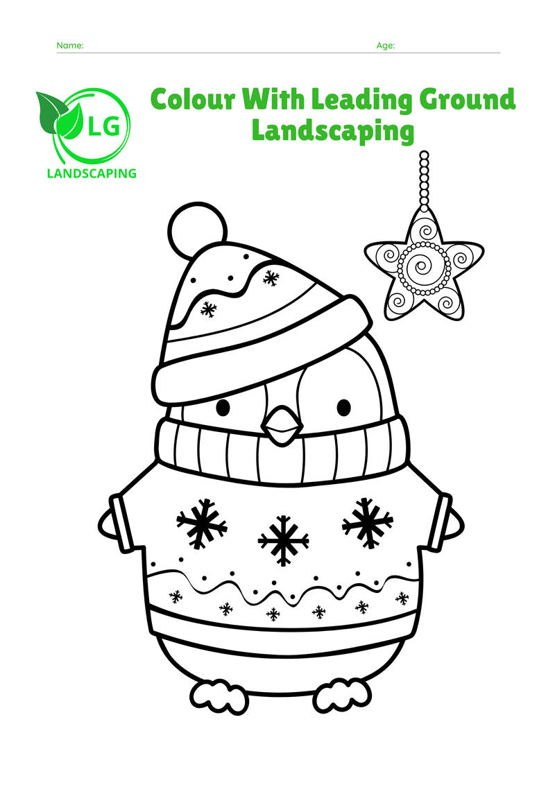 Annual LGL Christmas Colouring Competition - Leading Ground Landscaping
