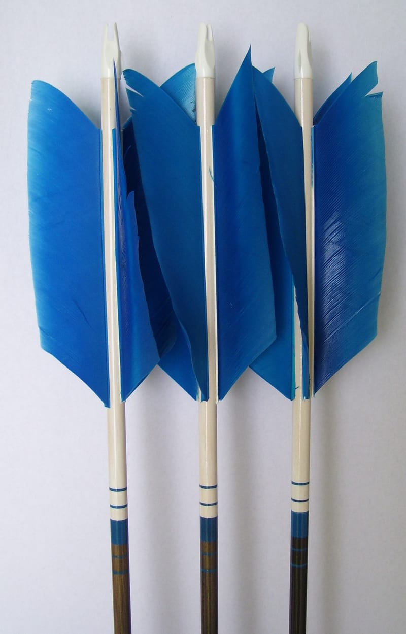 Traditional cedar arrows