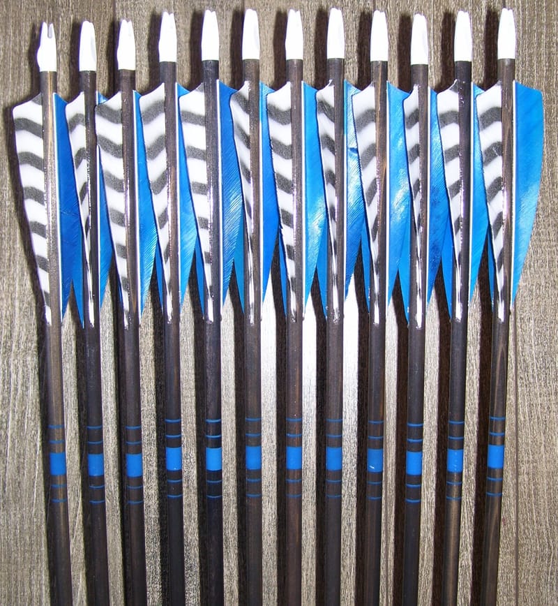 Premium cedar arrows - No Frontiers Archery