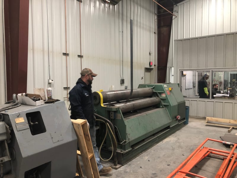 Roundo Plate Roller - Crown Fabricating