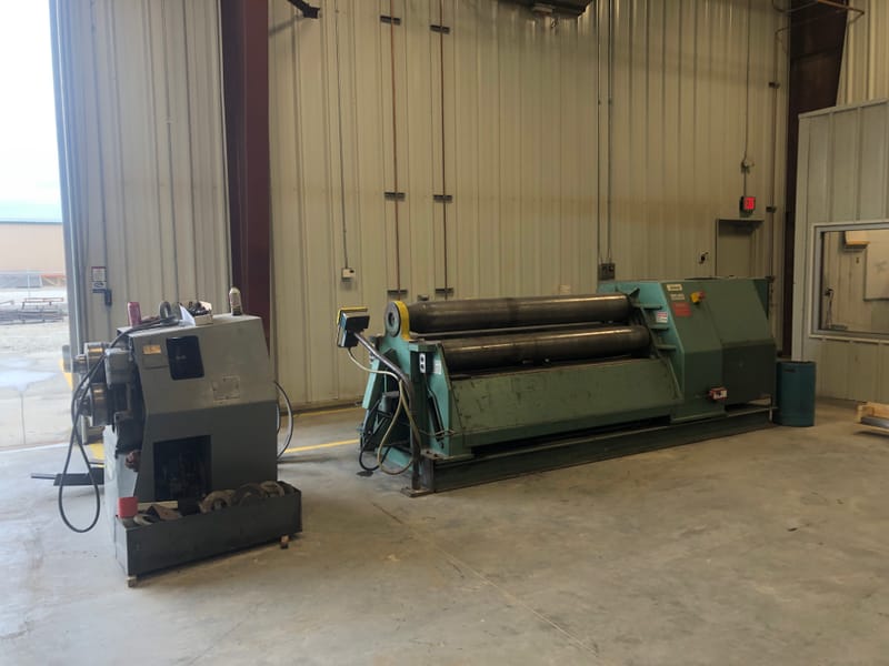 Roundo Plate Roller - Crown Fabricating