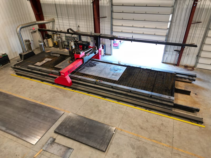 Kinetic K2500 Cutting System - Crown Fabricating
