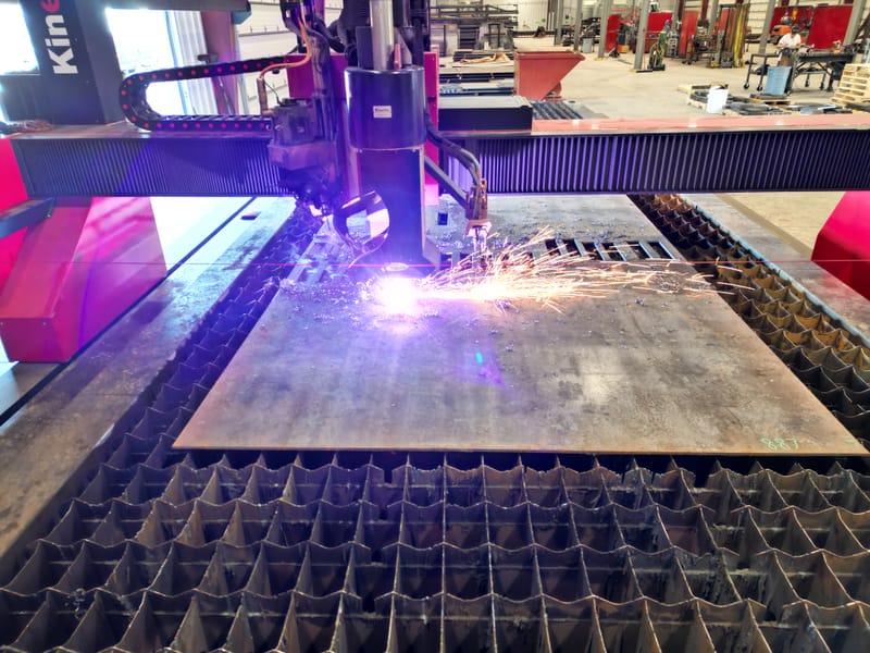 Kinetic K2500 Cutting System - Crown Fabricating