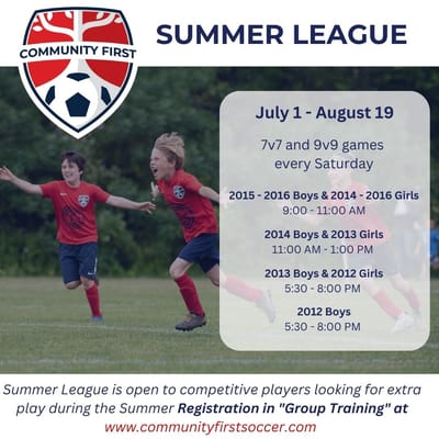 Community First Sports Club - Community First Soccer