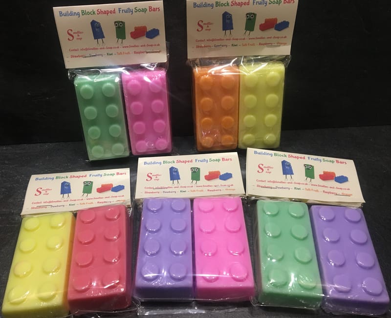 Building Block Soap Bars