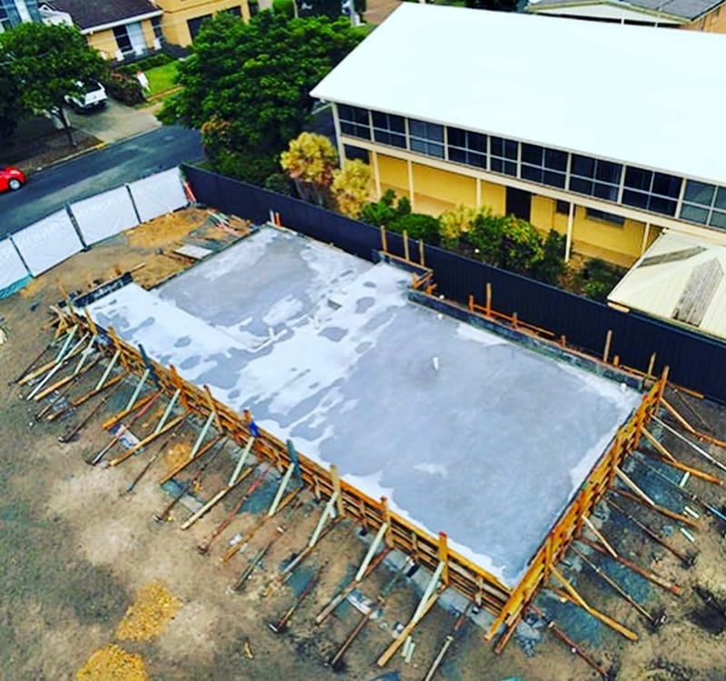 Paradise Point Slab on Ground - SEQF South East QLD Formwork Pty Ltd.