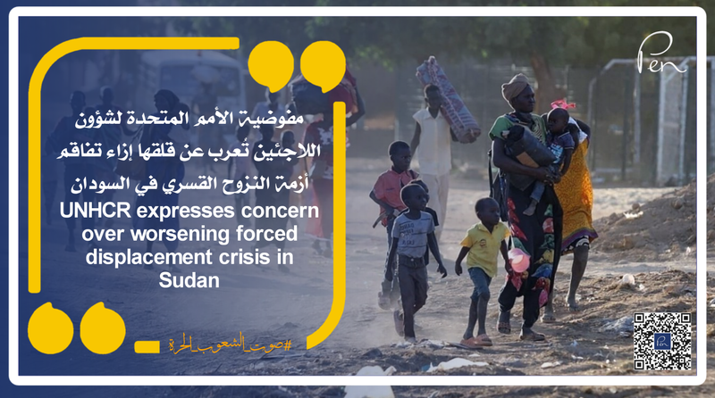 مفوضية الأمم المتحدة لشؤون اللاجئين تُعرب عن قلقها إزاء تفاقم أزمة