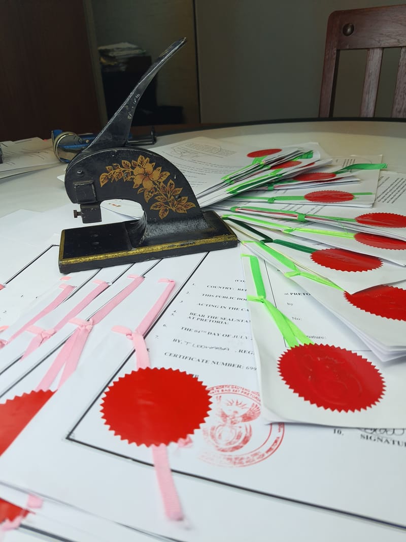 Document Legalisation & Apostille Images SOUTH AFRICA - How does a ...