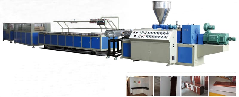 PVC Ceiling Machine / PVC Ceiling Panel Making Machine for Plastic Pan