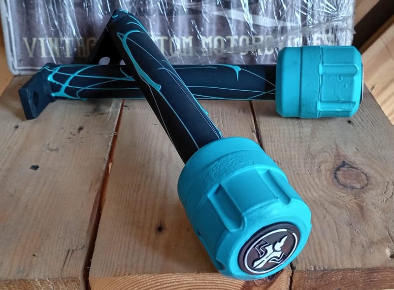 Sleider Universal Celeste pixel - Monkey Biker Shop®