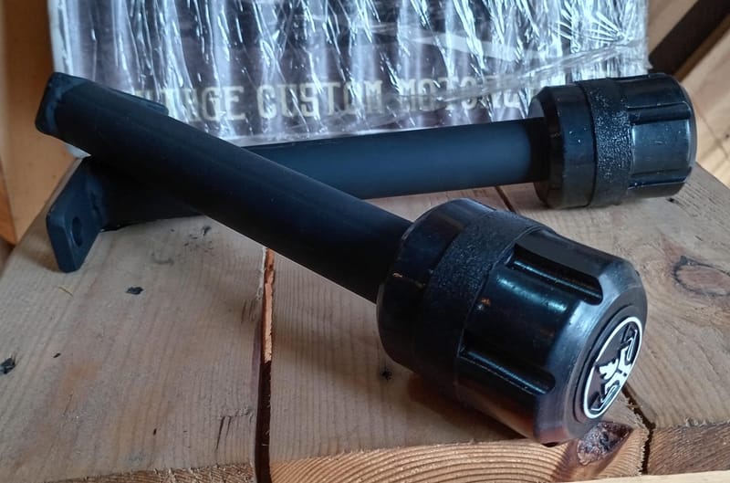 Sleider Universal Negro matte completo - Monkey Biker Shop®