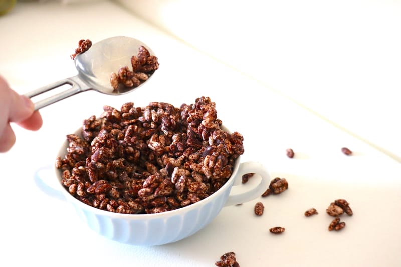 CHOCO CRISPY PUFFED RICE - Recipe by Fitmariamaria
