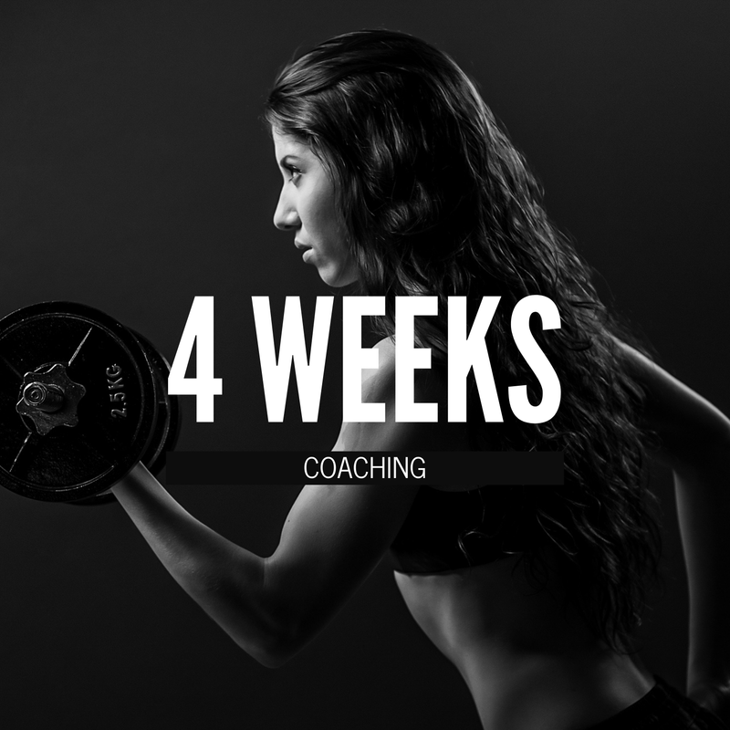 4 Weeks Training & Nutrition Program - Fitmariamaria