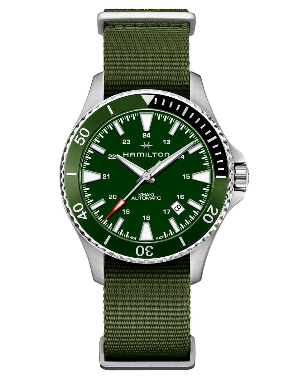 Relojes Hamilton de cuero y acero. Vestir y deportivos