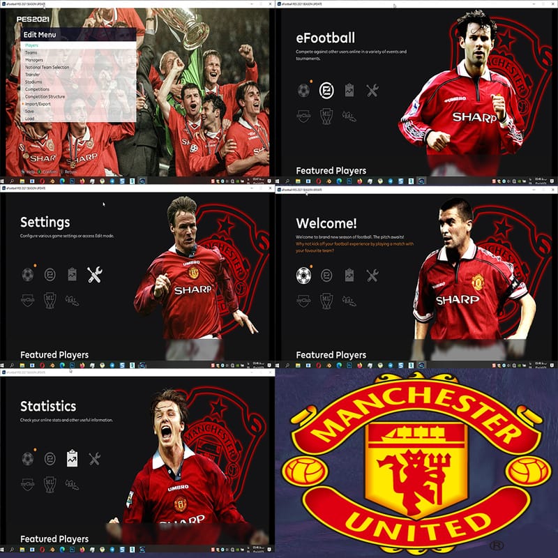 Menu pes 2020, 2021 - alireza store