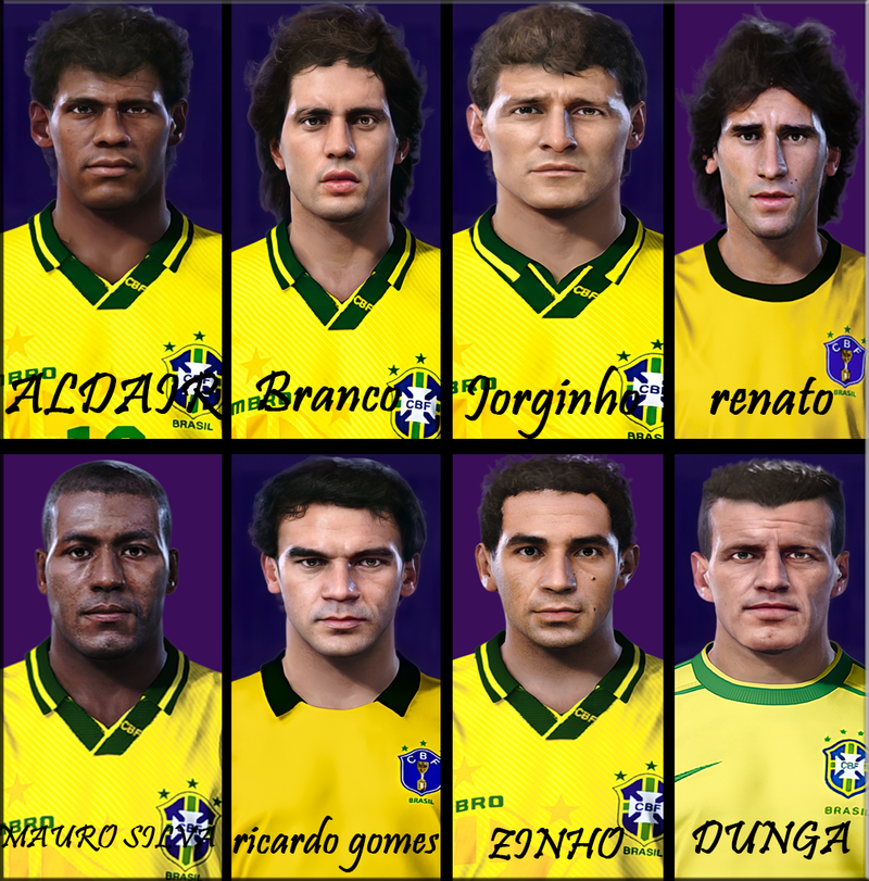 8 faces-Legendary Brazil world cup - alireza store