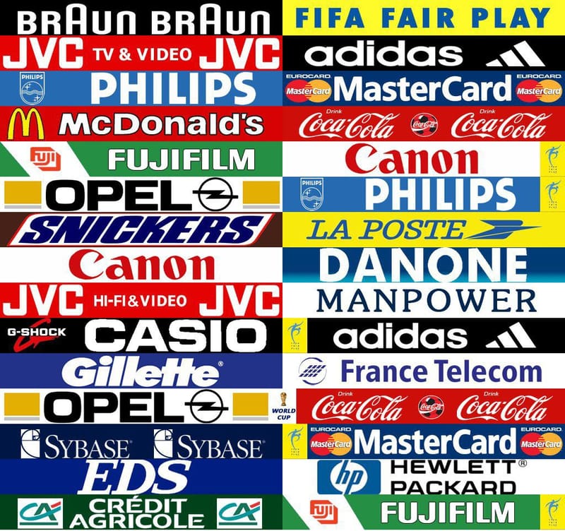 WC 1998 Adboards - alireza store