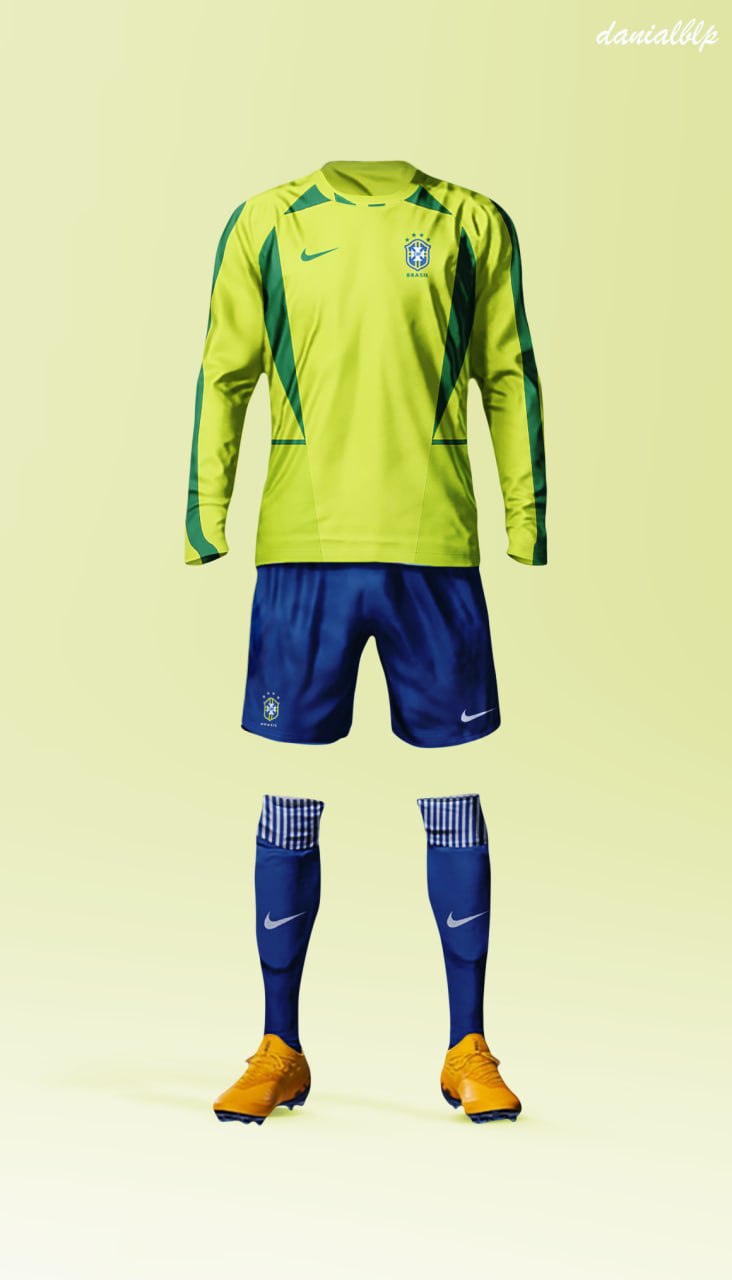 kit Brazil 2002 world cup - alireza store