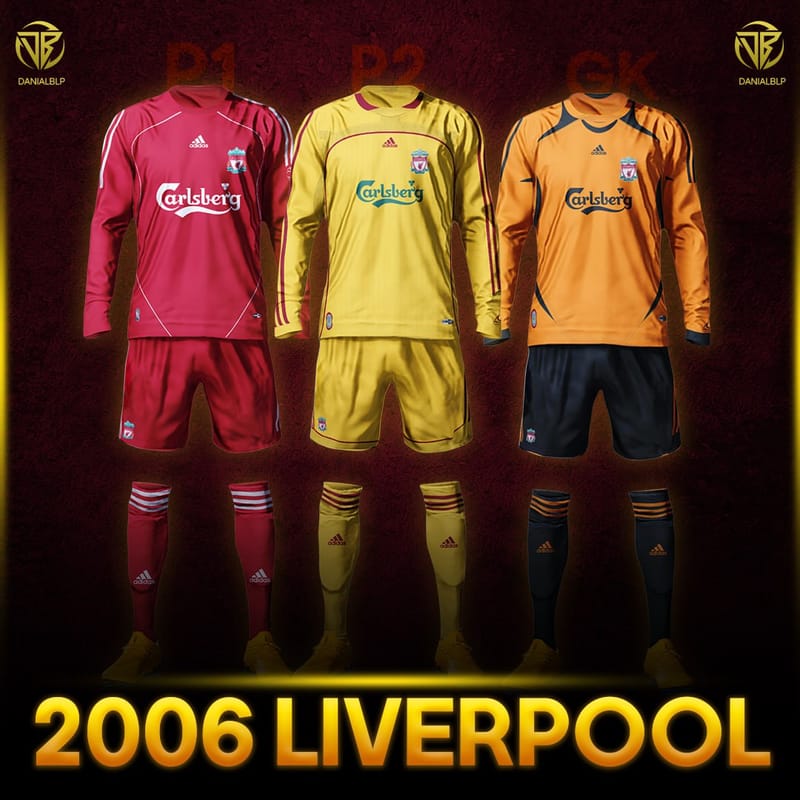 Liverpool Fc 2006 kits - alireza store