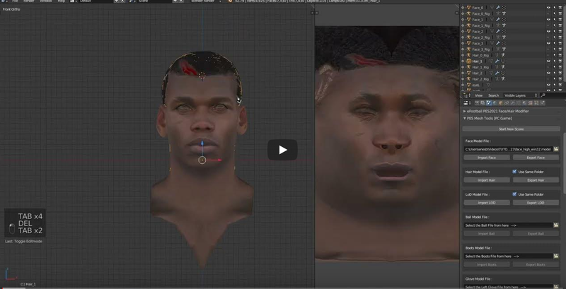 PES 2017 FACE CONVERT TO PES 2021 - alireza store