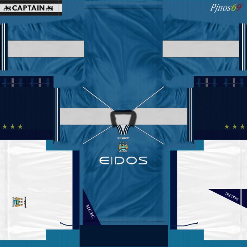 MANCHESTER CITY 1999 KIT PES