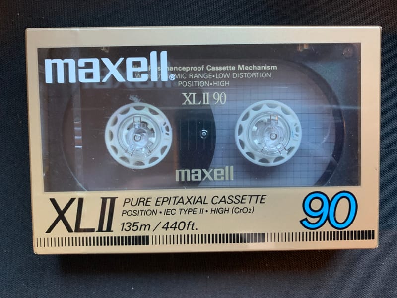 Maxell XL II 90 - Vintage-Cassettes.com