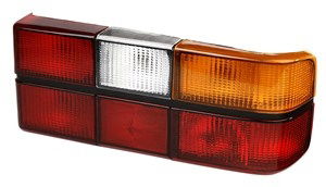 Right Rear lamp complete Black - Classic Swede
