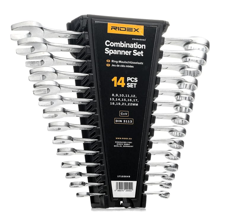 14pcs spanner set 2346A0002 - Classic Swede
