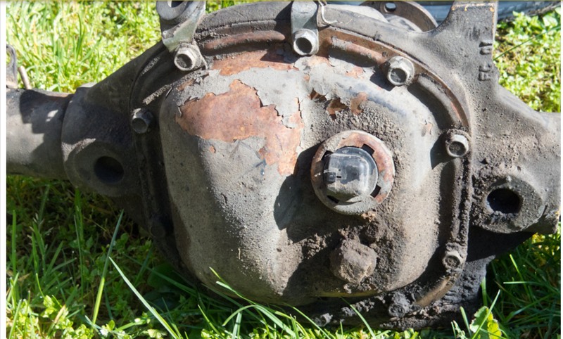 Used diff cover with speed sensor - Classic Swede