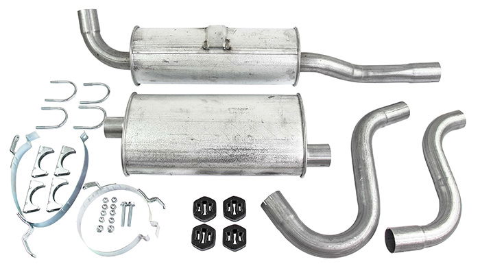Exhaust system from cat back 740/940 - Classic Swede