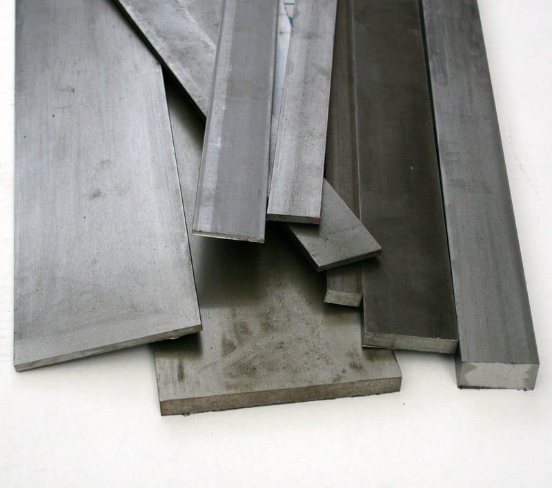 Bright Mild Steel Flat Bar EN3B - Just Metal