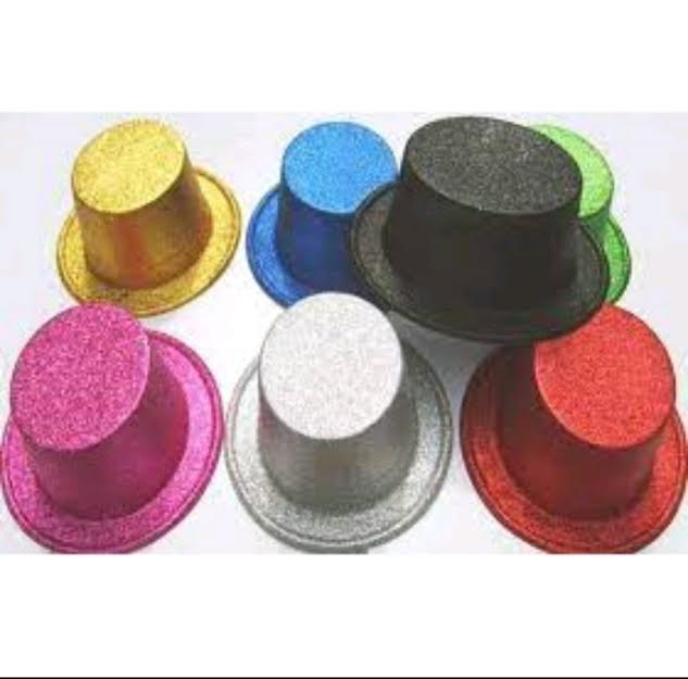 CHAPEU CARTOLA ALTA PURPURINADA UNIDADE - Ana Luiza Festas