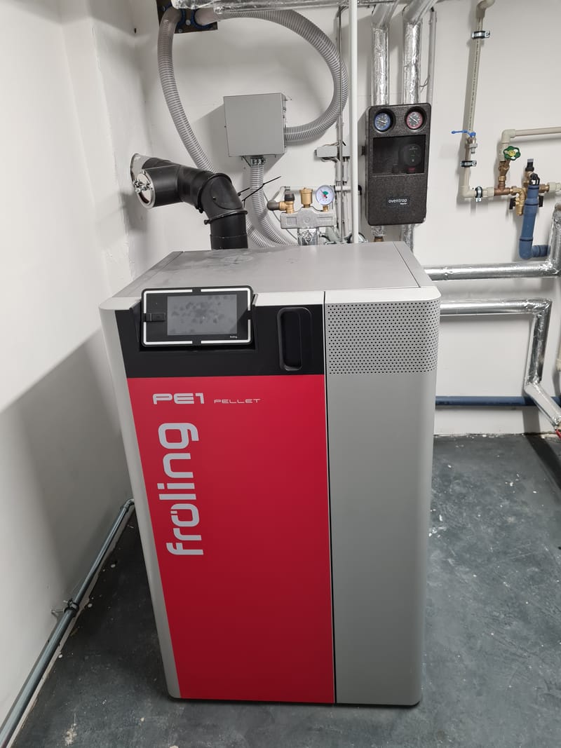 Umstellung von Öl- auf Pelletsheizung - Ferstl Gebäudetechnik GmbH