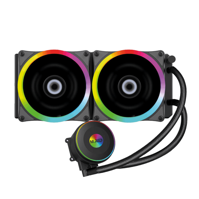 Watercooling M.Red AIO 240mm RGB Rainbow - DALLEAU MULTIMEDIA