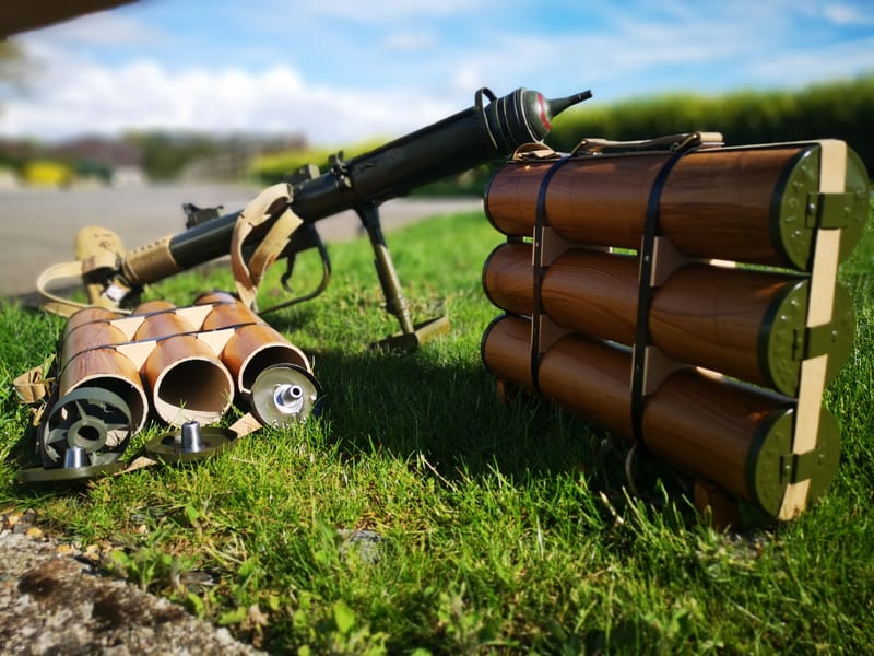 New Arrival - Mortar and Piat tubes