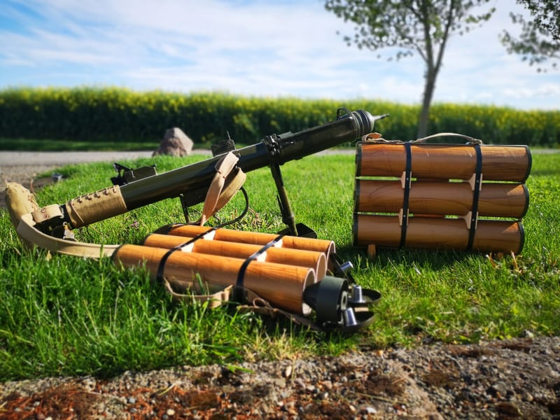 New Arrival - Mortar and Piat tubes