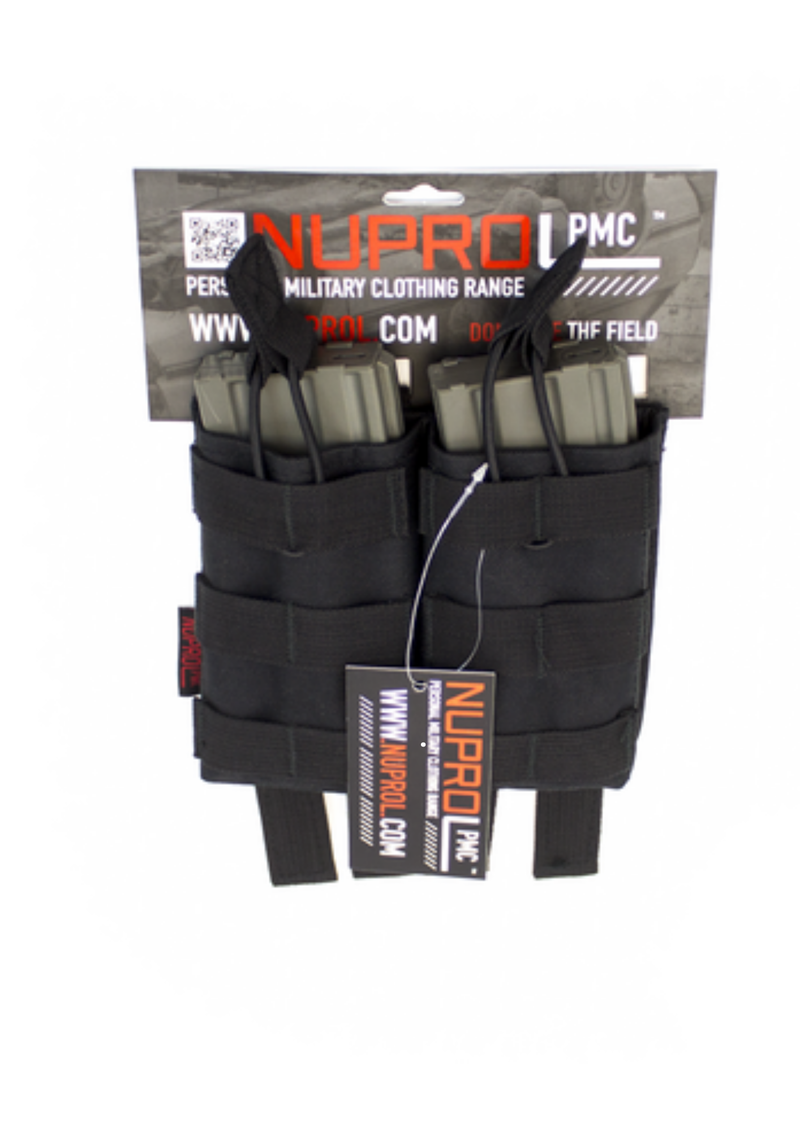 Airsoft BB Pellet Storage Pouch / Bag Colour Black