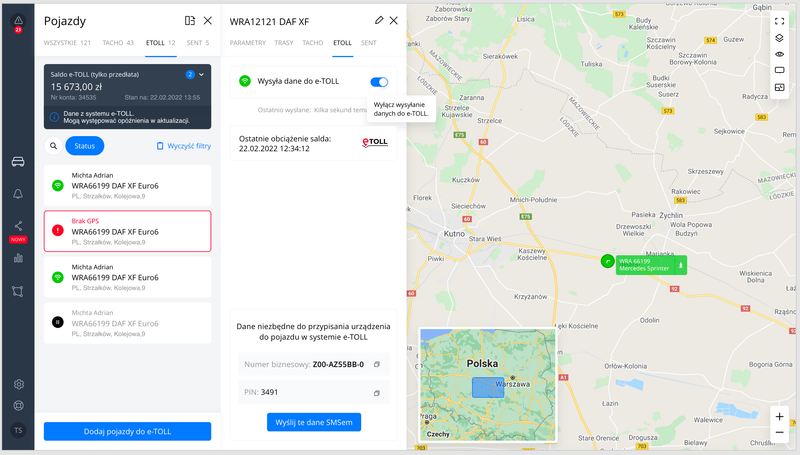 Aplikacja webowa MyCar - ETASK Realizujemy Twoje zadania