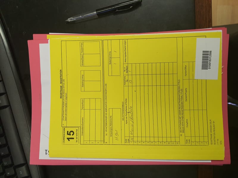 Lodgement Cover Antenuptial Contract - LOUWRENS KOEN ATTORNEYS ...