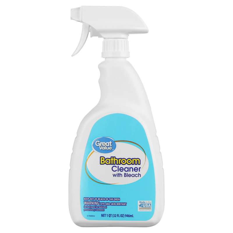 Great Value Bathroom Cleaner with Bleach - Starboard Supply & Services LLC