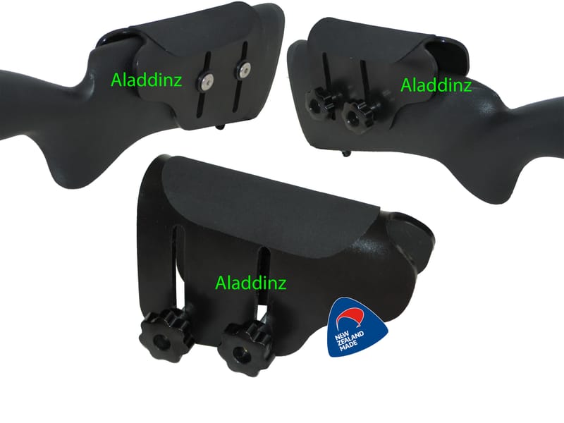 Cheek Rest Height Adjustable Riser Black - Aladdinz