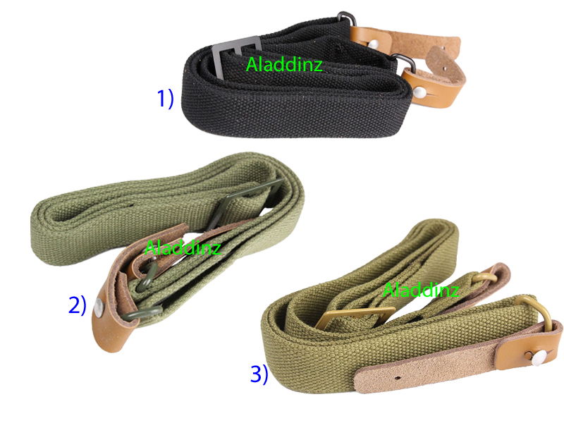 Army Surplus Style Sling, 3 Colour Options - Aladdinz