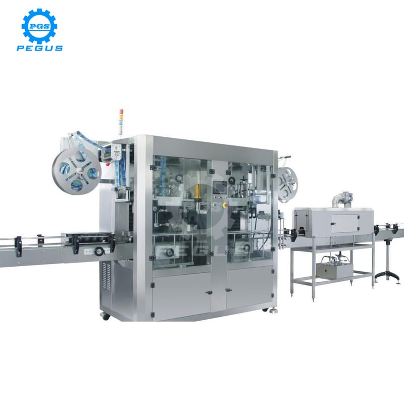 PVC sleeve labeling machine