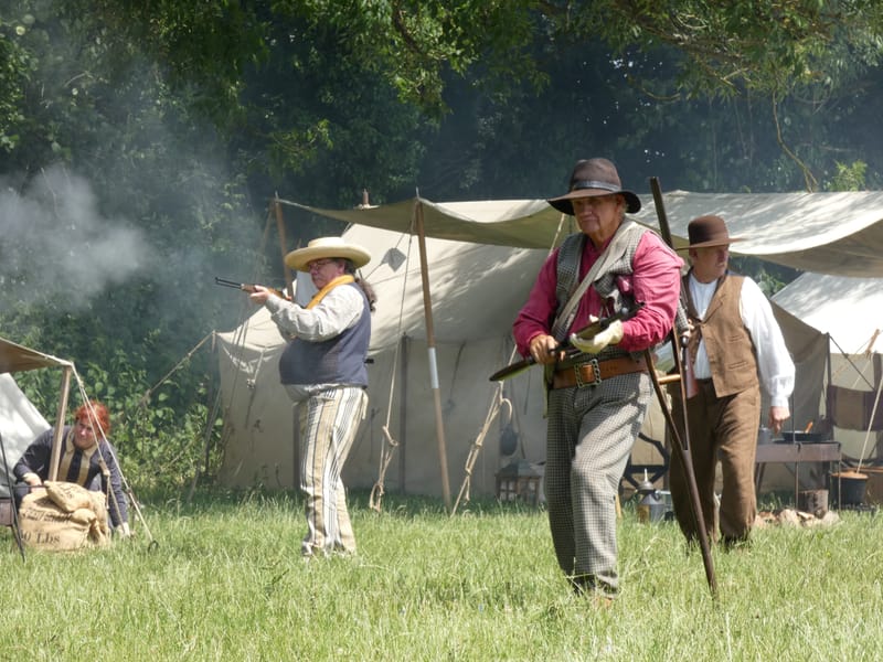 Dene Steam Rally - The Wyoming's Authentic Western Society