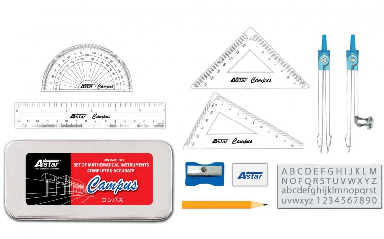 MATH SET - GREAT WALL STATIONERY SDN BHD