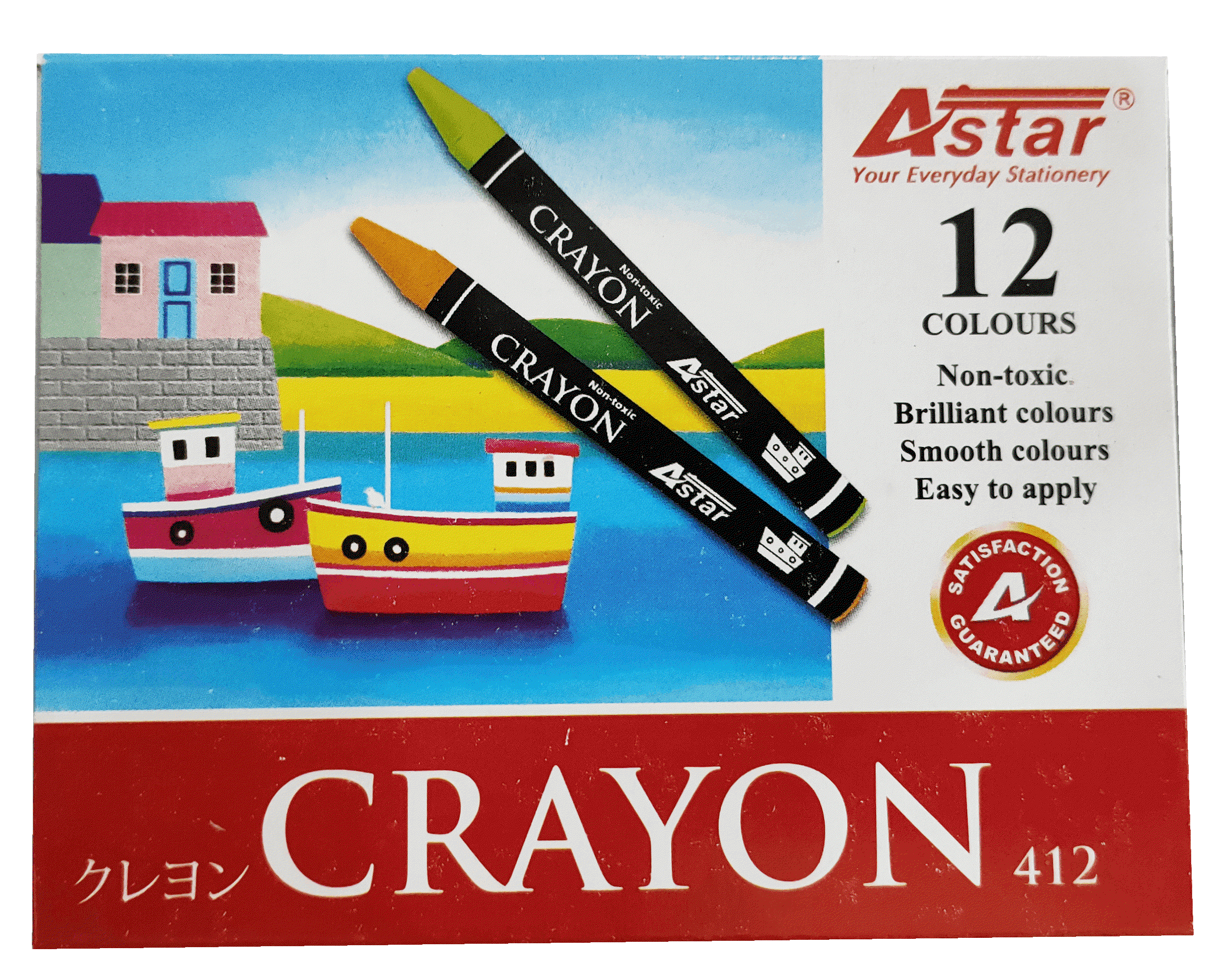 CRAYON & OIL PASTEL - GREAT WALL STATIONERY SDN BHD